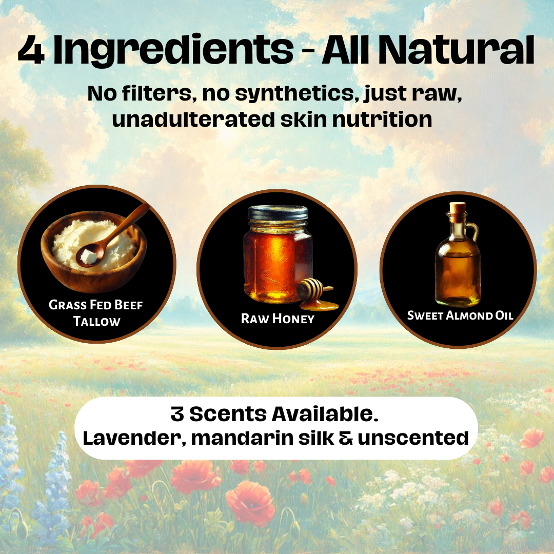 Tallow & Raw Honey Face Balm – NX1 PROJECT